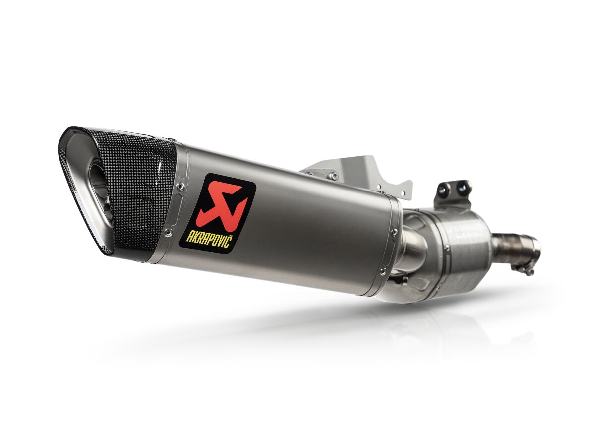 Akrapovic slip-on silencer - Moto Vision