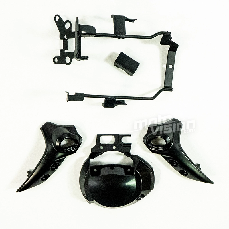 Front Bracket with screen ABS and headlight side panels steel Yamaha ...