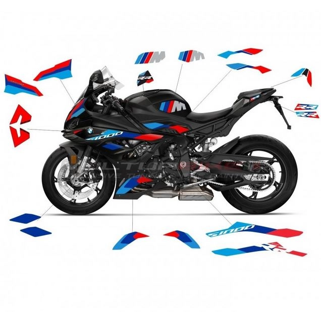 Juego de adhesivos personalizados para Bmw S1000RR |Moto Vision - Moto ...