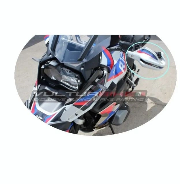 Kit de pegatinas para guardamanos de diseño personalizado - BMW R1250 ...