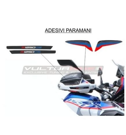 Kit de pegatinas para guardamanos de diseño personalizado - BMW R1250 ...
