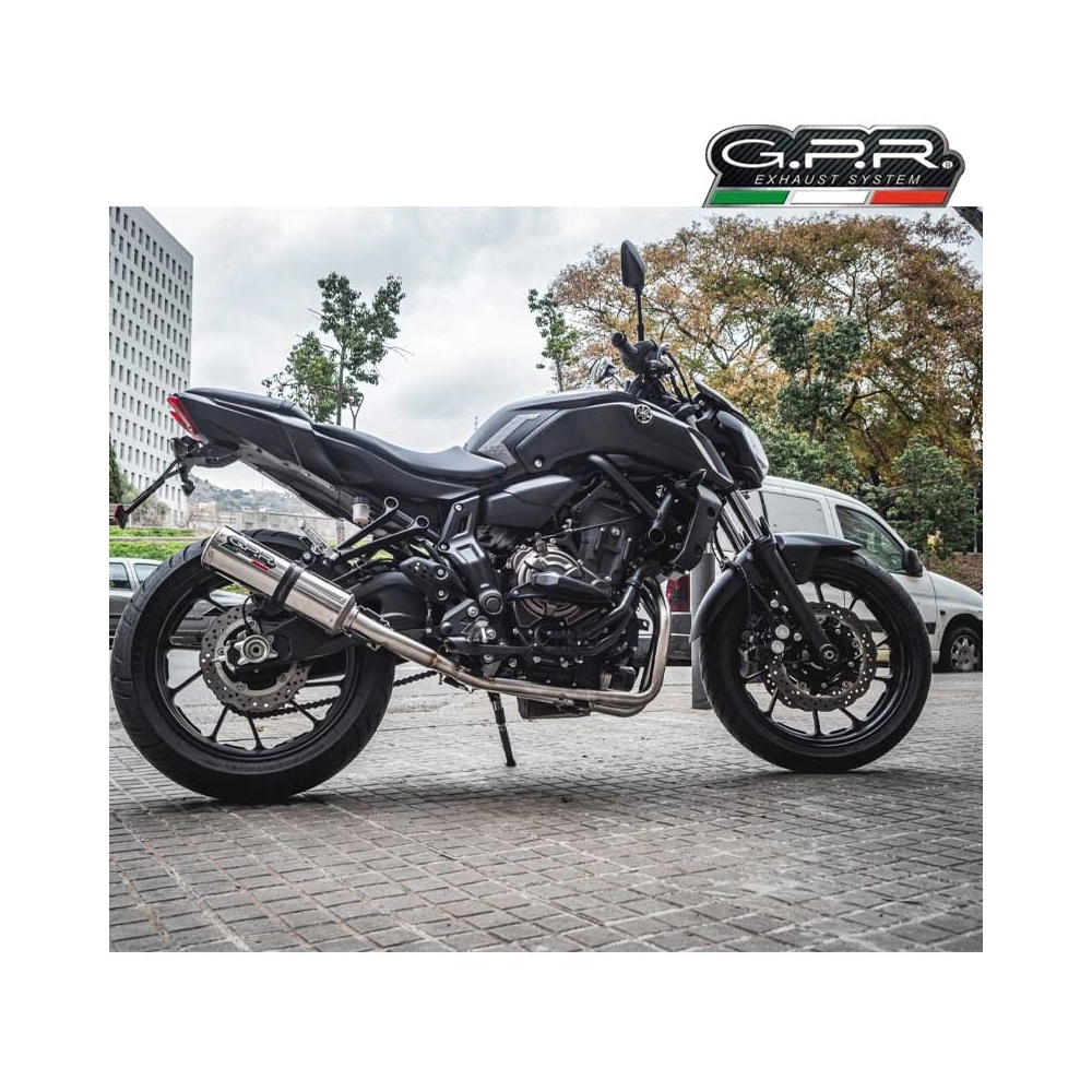 Scarico GPR M3 inox - approvato BENELLI TRK 502 X 2017/20 - Moto Vision