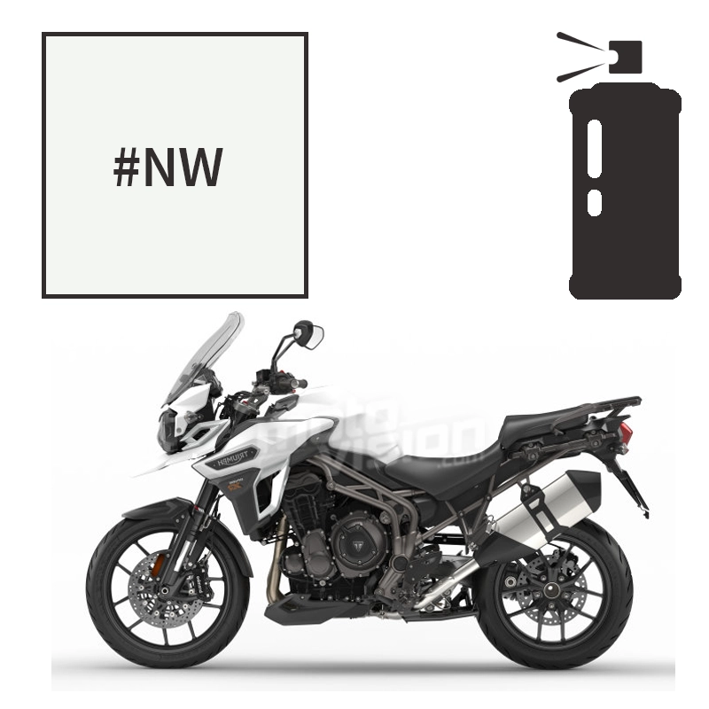 400ml Water Spray paint in three layers Triumph Crystal White Pearl 800 ...