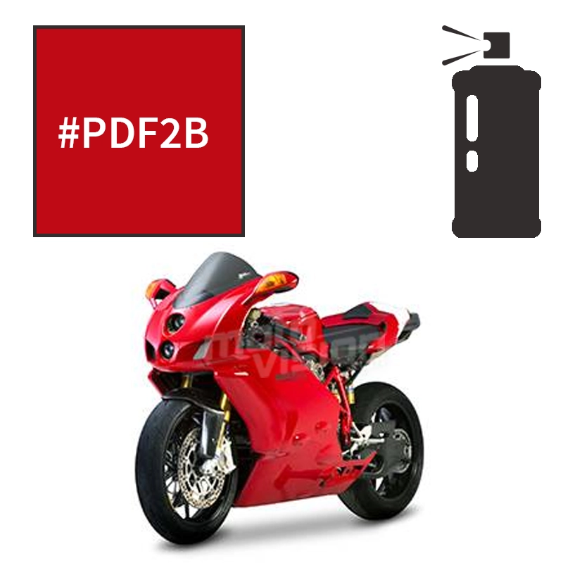 Pintura en spray de 400 ml Ducati Anniversary Red 749 2002-2006 - Moto ...