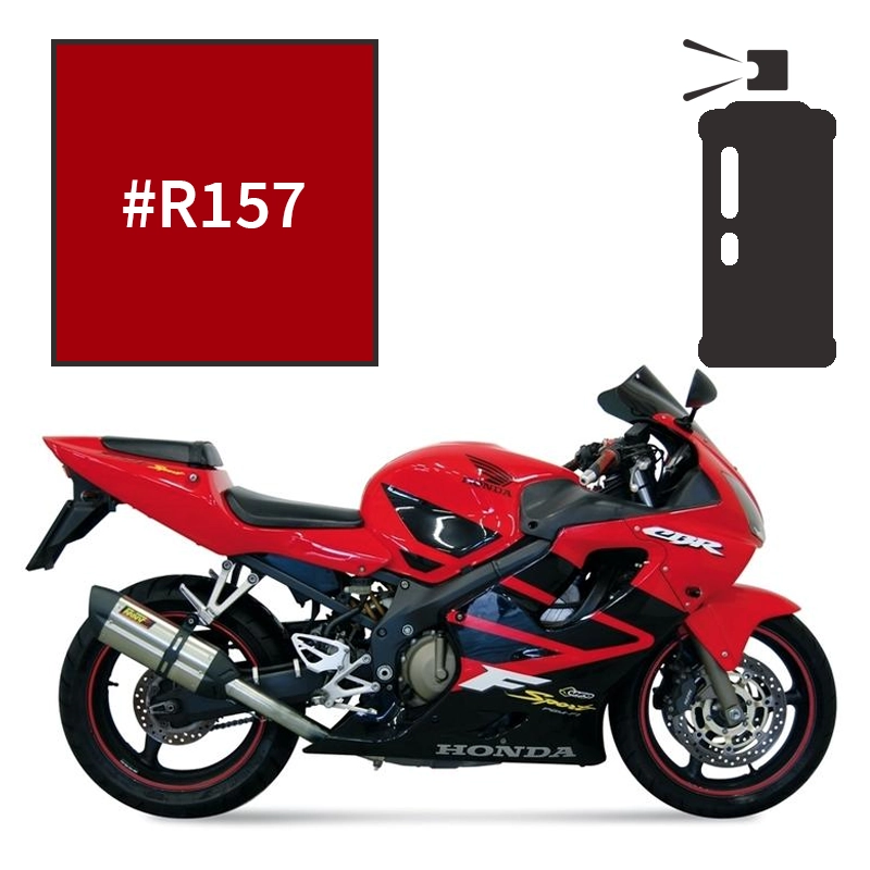 400ml Water Spray paint Honda Italian Red CBR600F 1994 2003-2007 - Moto ...