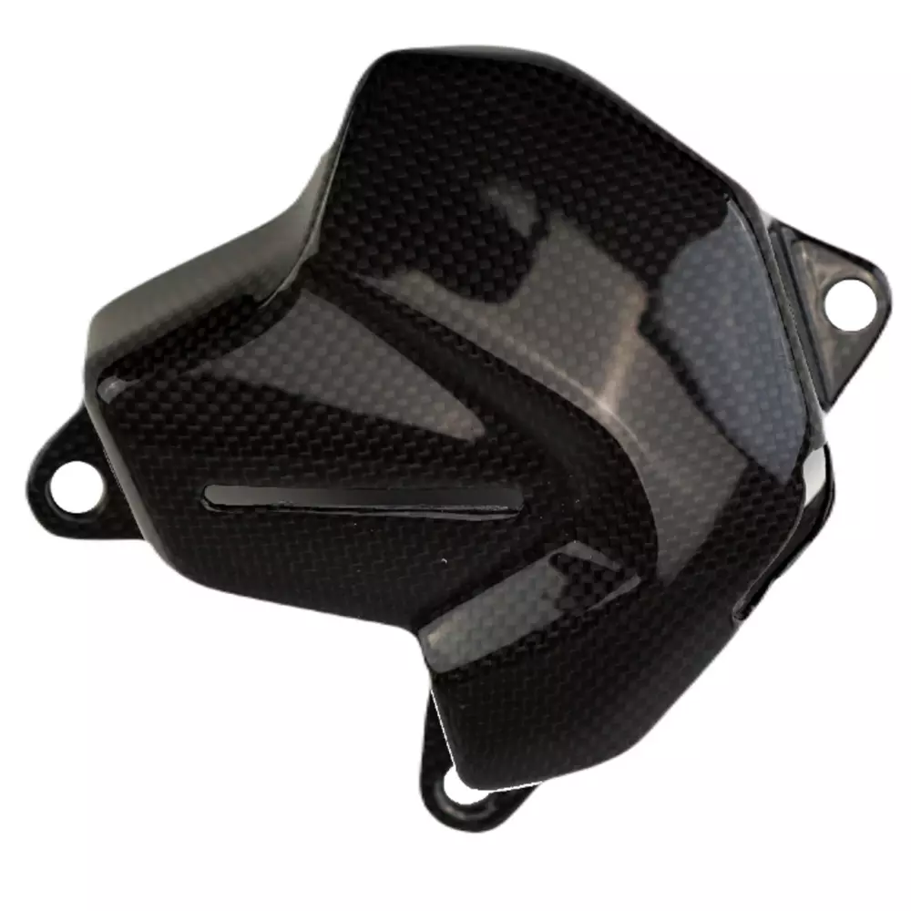Carbon left engine cover Triumph Trident 660 2021 - Moto Vision